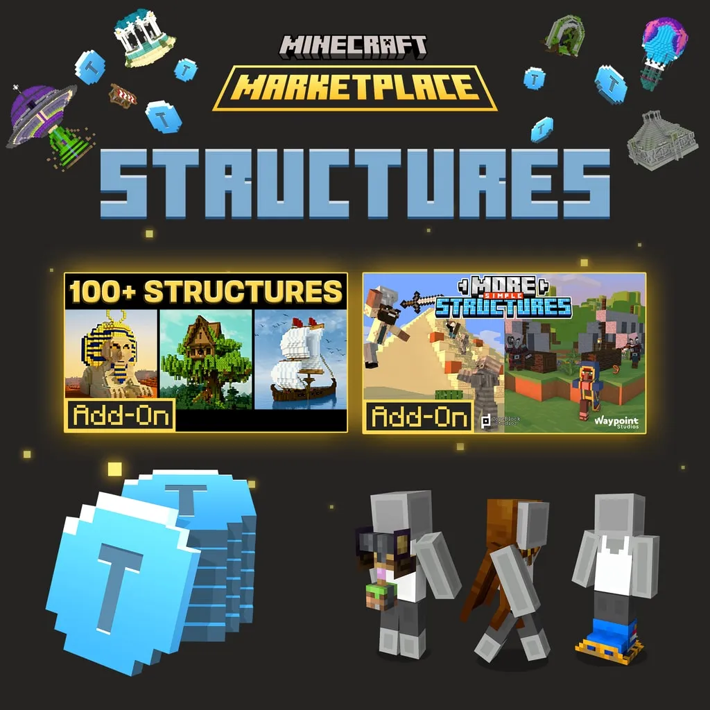 Minecraft Structures Starter Pack — Game Propaganda