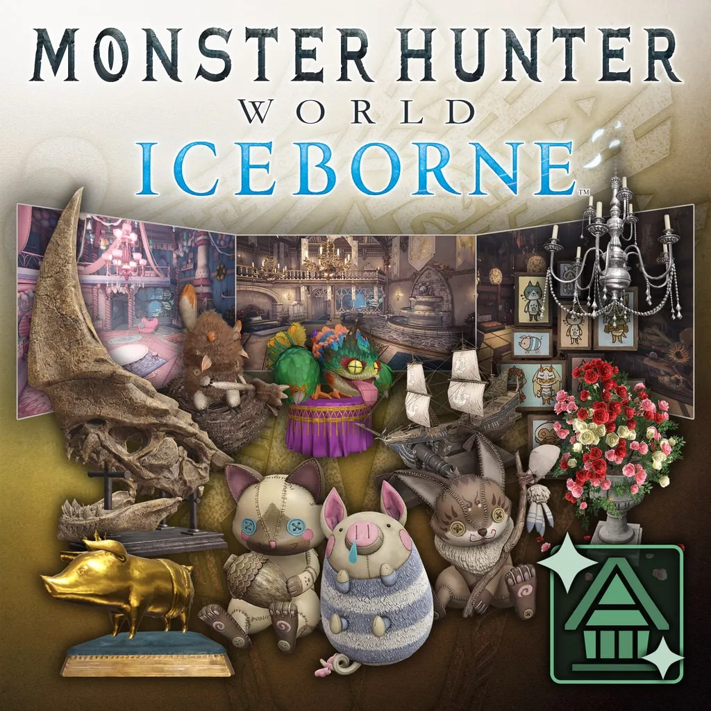MHW:I - Complete Room Decor Pack [PS4] - Game Propaganda