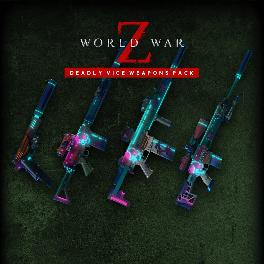 World War Z - Deadly Vice Weapons Skin Pack [PS5] - Game Propaganda