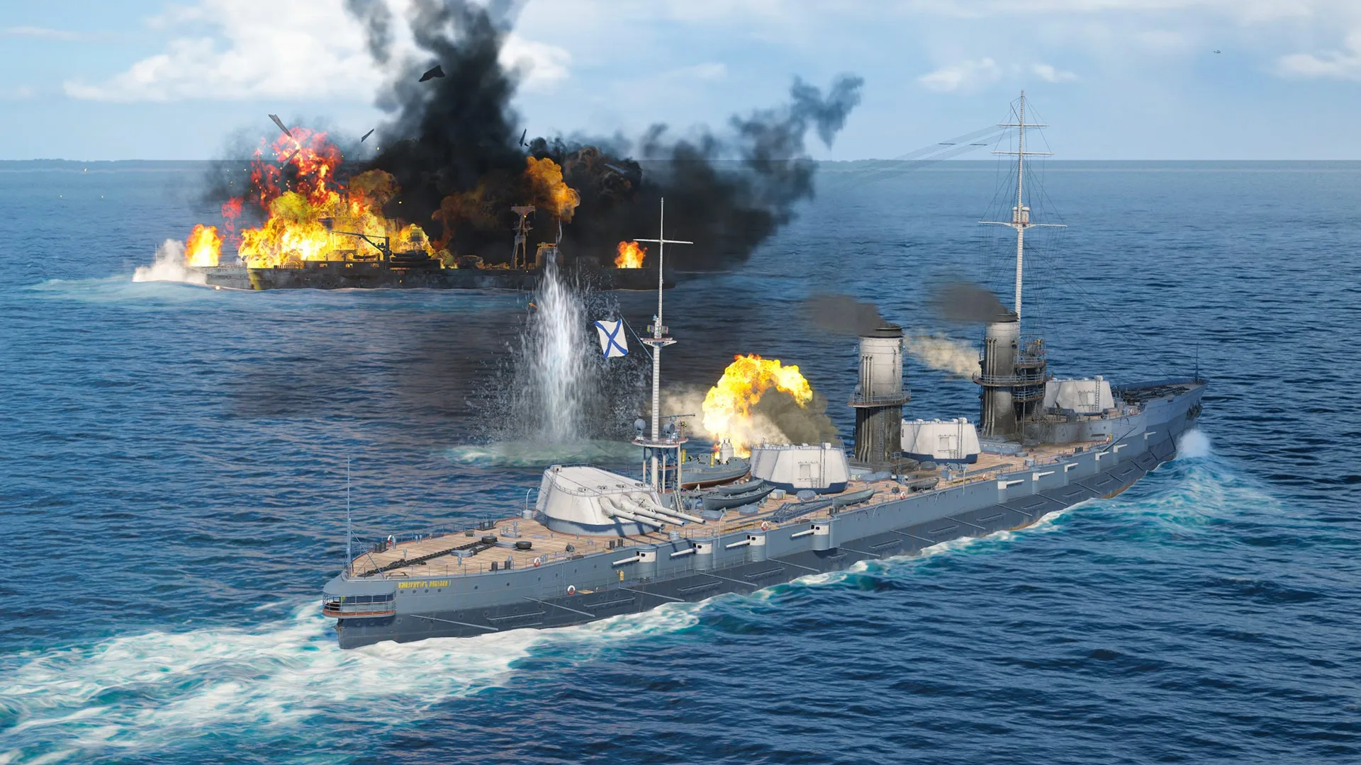 World of Warships: Legends — PS4 Russian Emperor - Game Propaganda